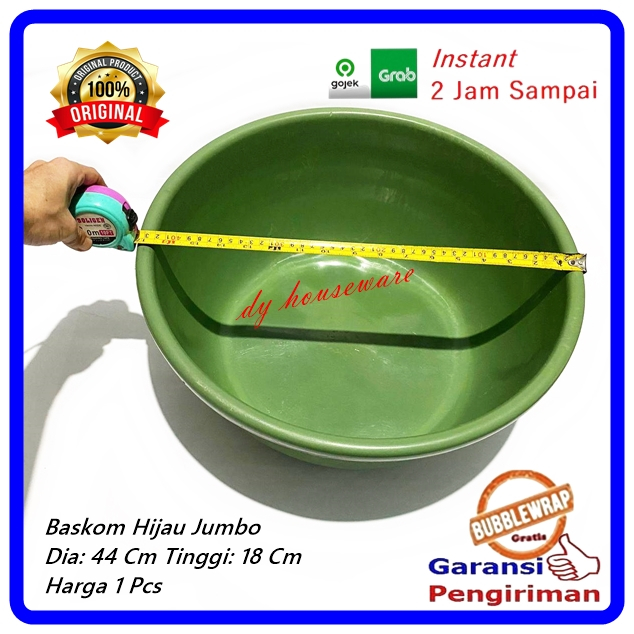 Jual Baskom Plastik Jumbo Besar Dia 44 Cm Tinggi 18.5 Cm | Shopee Indonesia