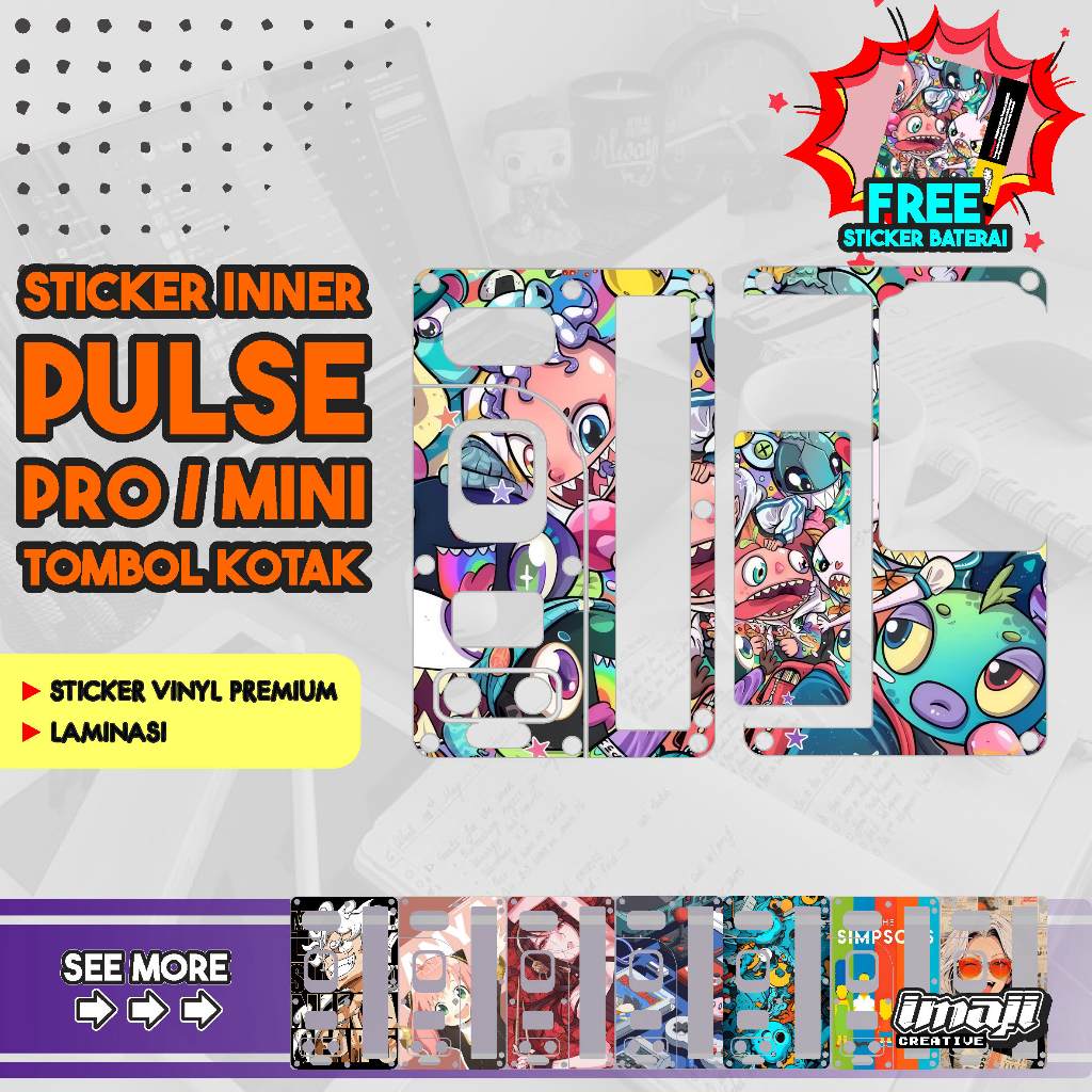 Jual STIKER INNER PULSE PRO / MINI KOTAK | Shopee Indonesia