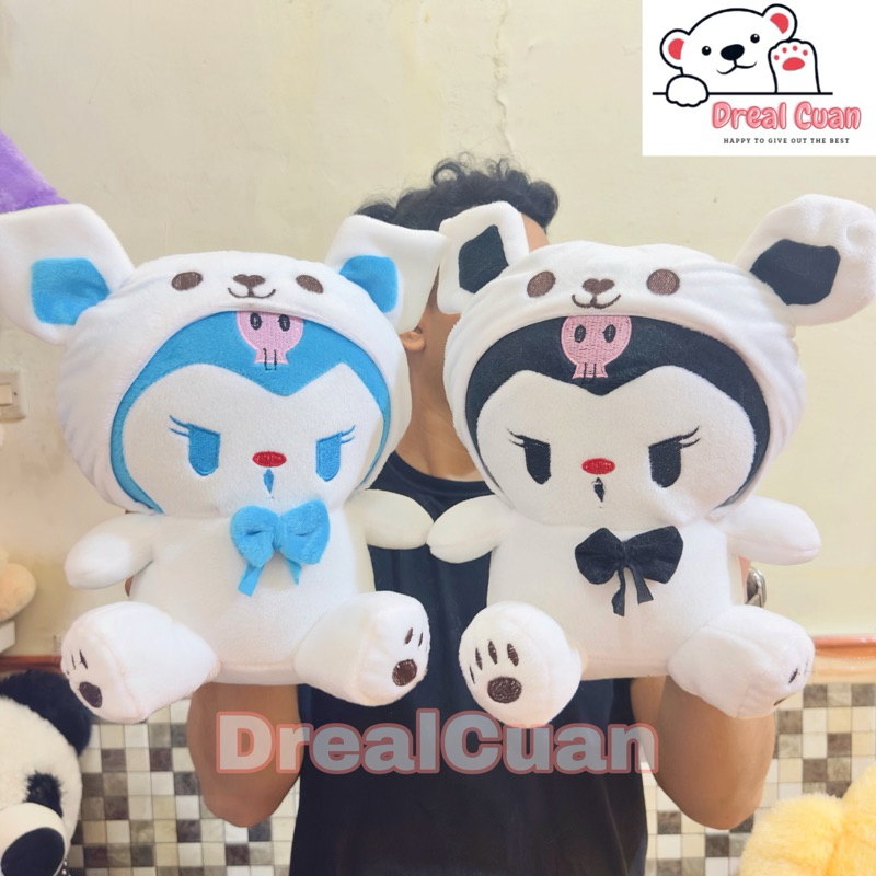 Jual Boneka Karakter Sanrio Cinnamoroll My Melody Kuromi Pompompurin Baju Dress Kupluk Premium ...