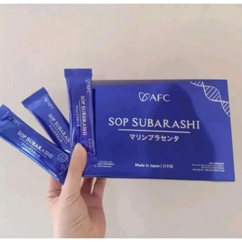 Jual SOP SUBARASHI 1 BOX SUPLEMEN KESEHATAN | Shopee Indonesia