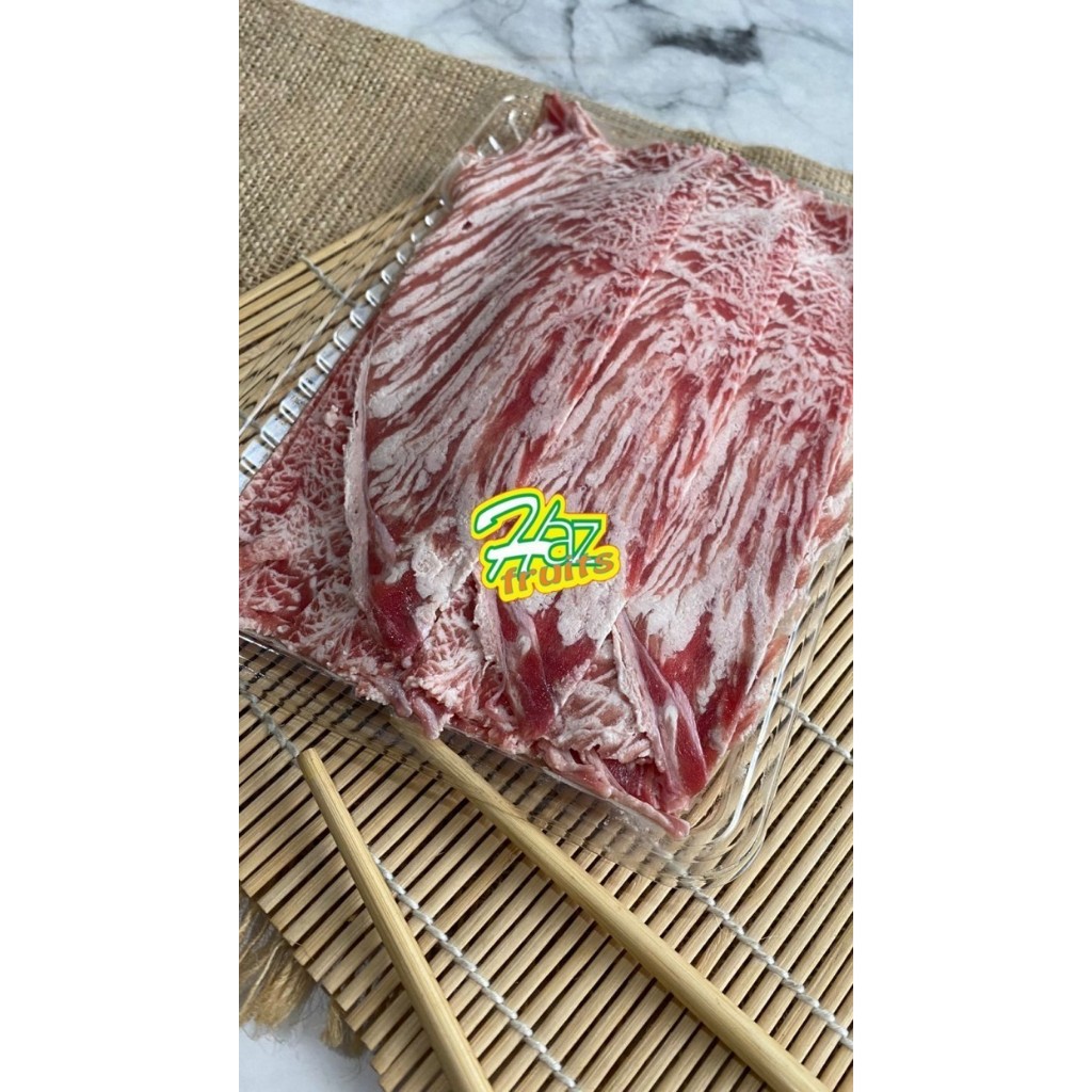 Jual Daging Import Slice / Wagyu Meltique Slice - 200 Gram | Shopee ...