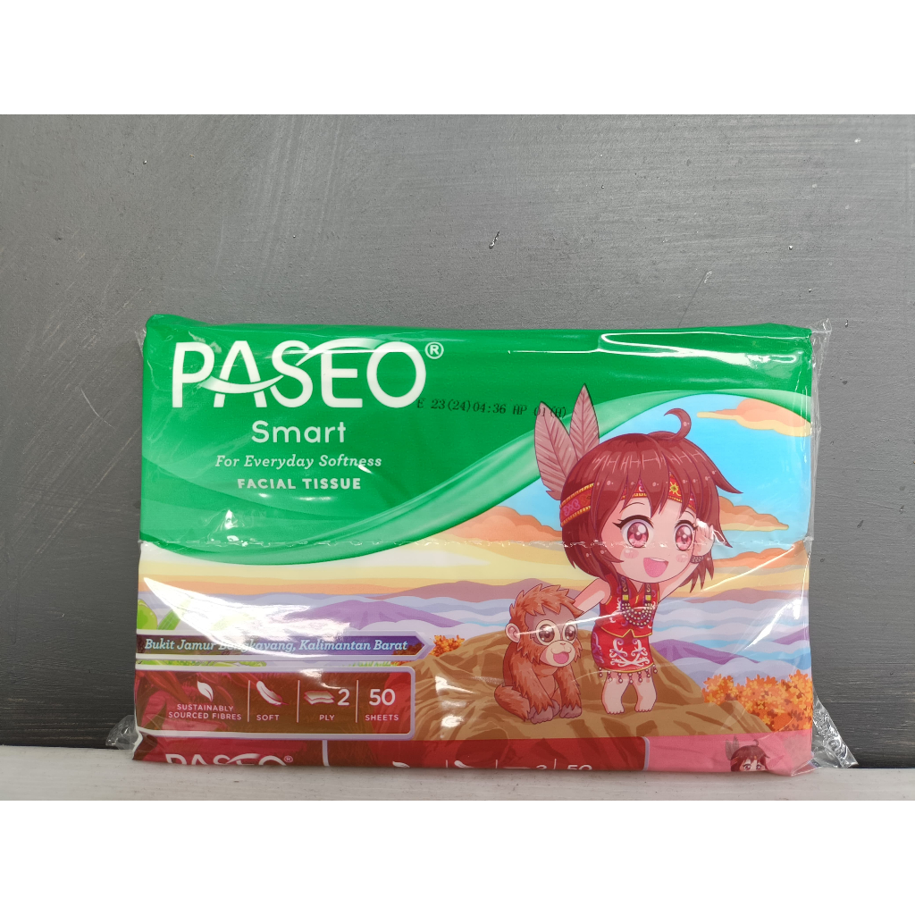 Jual Tissue Paseo Smart Travel pack 1pack Isi 50 Lbr Tisue Tisu 2 Ply ...