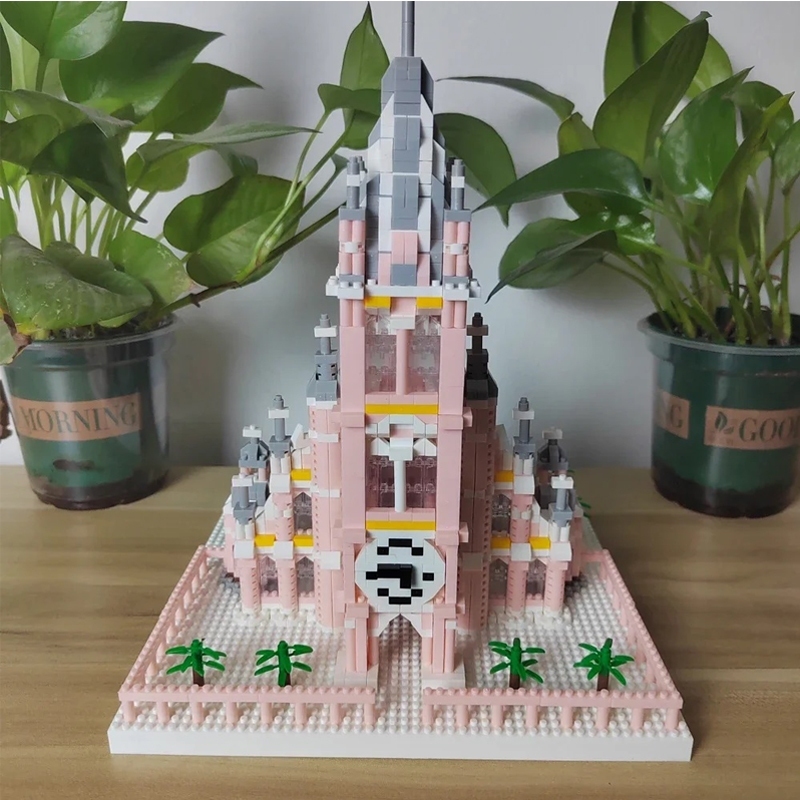 Jual Mainan Balok Susun Nano Bricks Nano Block Sacred Heart Church 3D ...