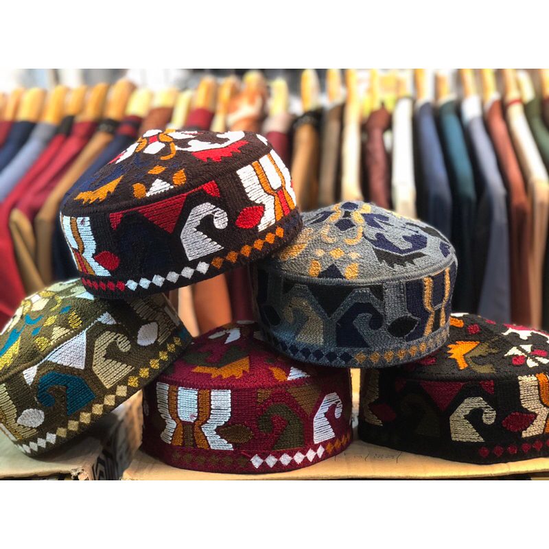 Jual PECI / KOPIAH PAKISTAN WOLL ORI | Shopee Indonesia