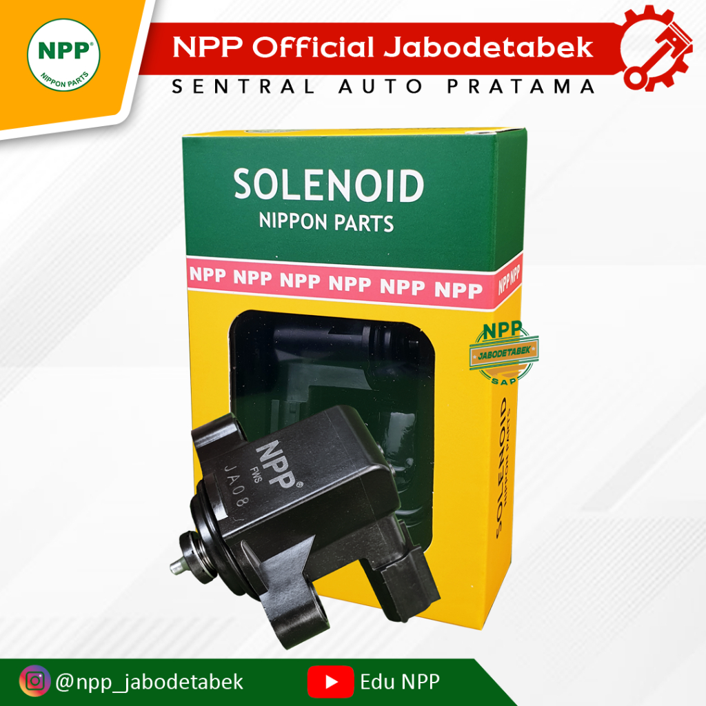 Jual Sensor Solenoid Beat Pop PGM FI (Kode 52100-K4400 NPP) 100% Original NPP | Shopee Indonesia