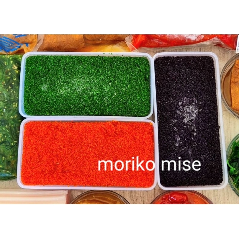 Jual [ 500 g ] TOBIKO orange premium 500 gr flying fish roe / ikura ...
