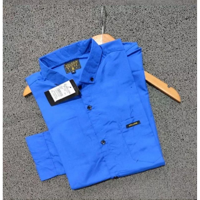 Jual Kemeja Biru Bca Polos | Kemeja Formal | Kemeja Biru Bca Polos ...
