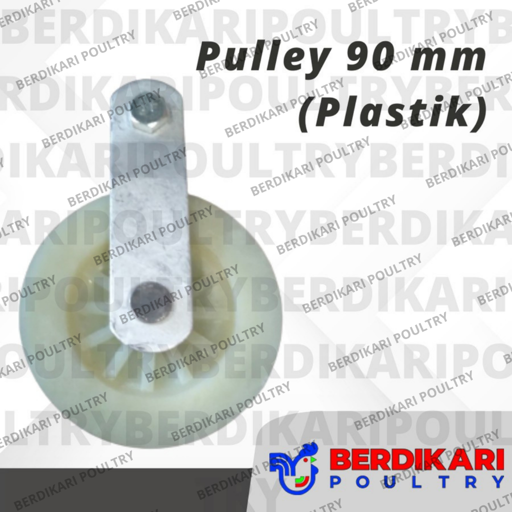 Jual Pulley 90mm/Puley/Puli/Tirai/Terpal - Alat Ternak Kandang Ayam ...
