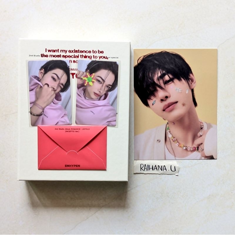 Jual [RESTOCK] OFFICIAL ALBUM INCEPTIO Ver ENHYPEN ROMANCE UNTOLD ...