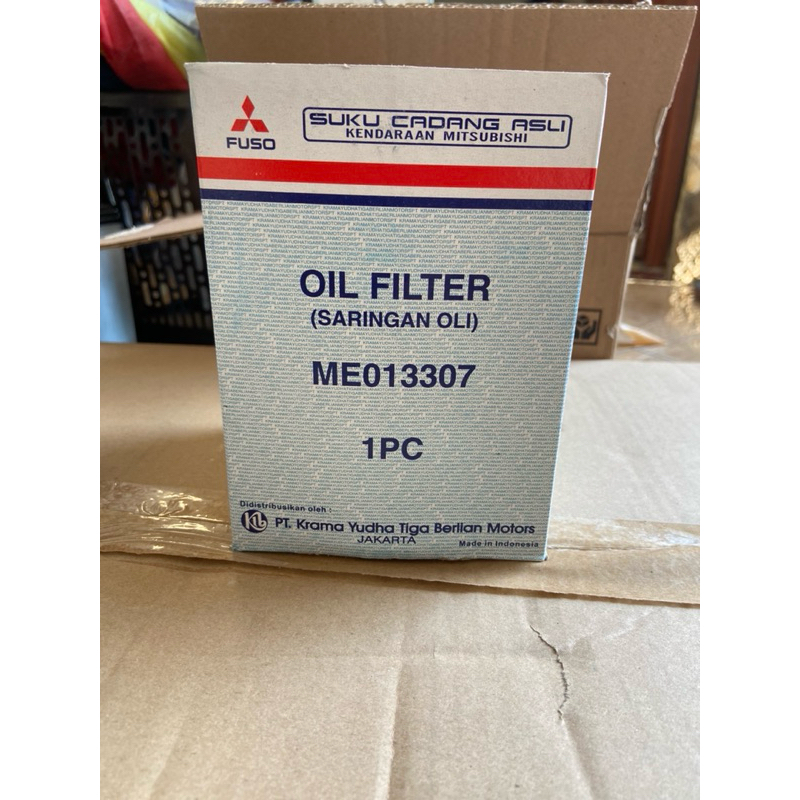 Jual FUEL FILTER/OIL FILTER/SARINGAN OLI CANTER ME013307 ASLI | Shopee ...