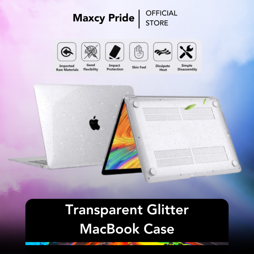 Jual Case MacBook Glitter Transparan Premium Cover Casing Macbook Air ...