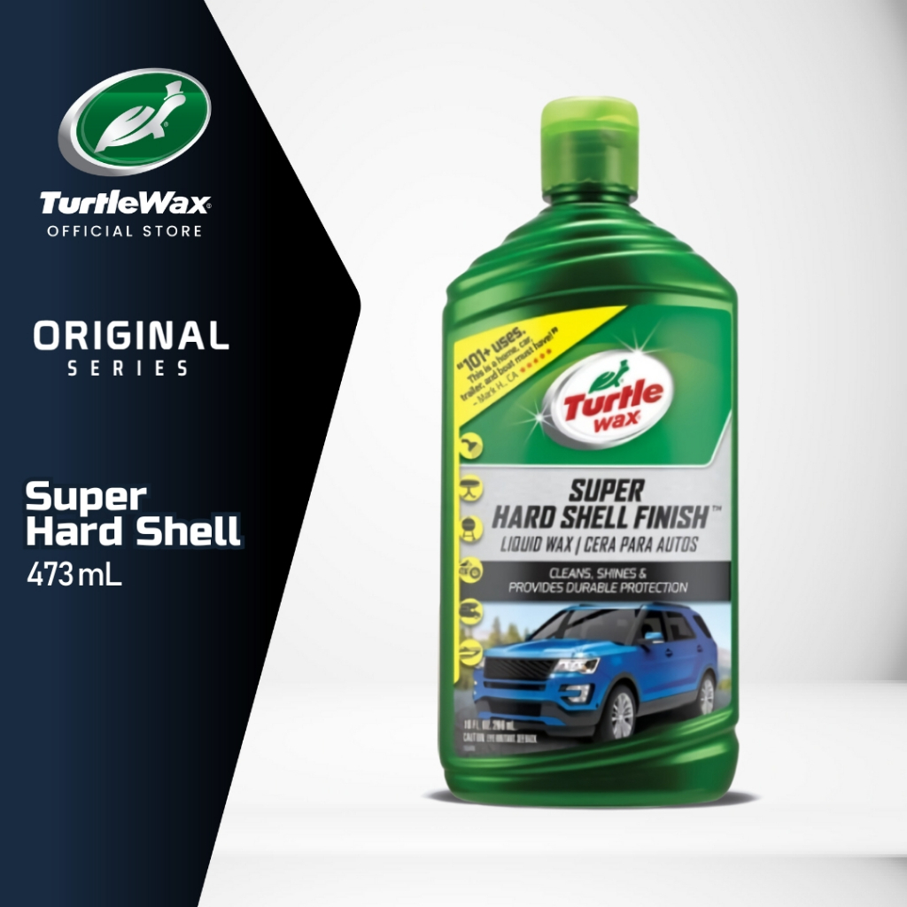Jual Turtle Wax Super Hard Shell Finish 473 mL Pengkilap Mobil Motor ...