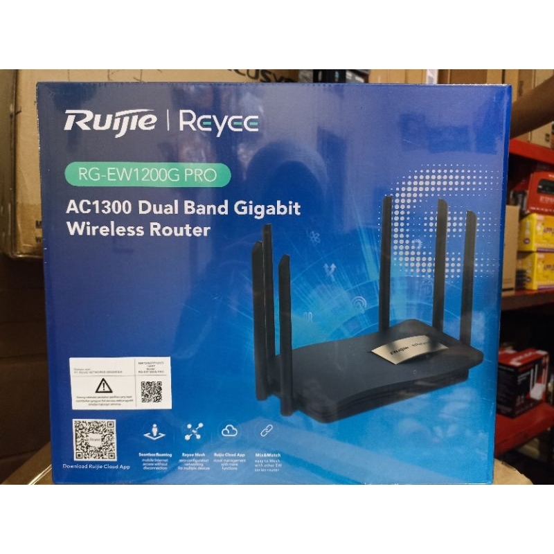 Jual Ruijie REYEE RG-EW1200g PRO 1300M Dual Band Gigabit Wirelles ...