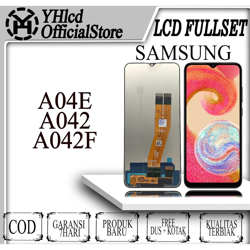 Jual LCDD FULLSET TOUCHSCREEN SAMSUNG A04E / A042 / A042F /A02S / A03 / A03S KUALITAS MUTUU ...