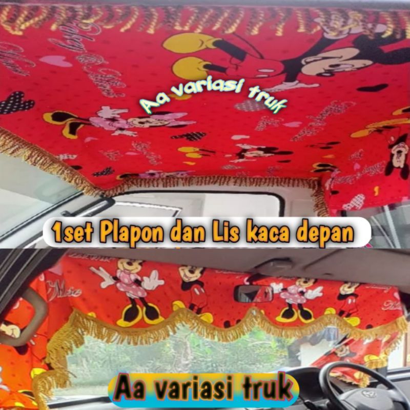 Jual PROMO KAIN FLAPON ATAP KABIN DAN LIS KACA DEPAN 1PAKET 2BARANG ...