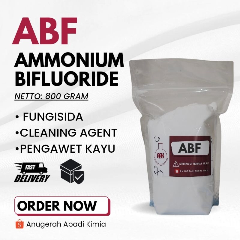 Jual ABF / Ammonium Bifluoride 800 Gram | Shopee Indonesia
