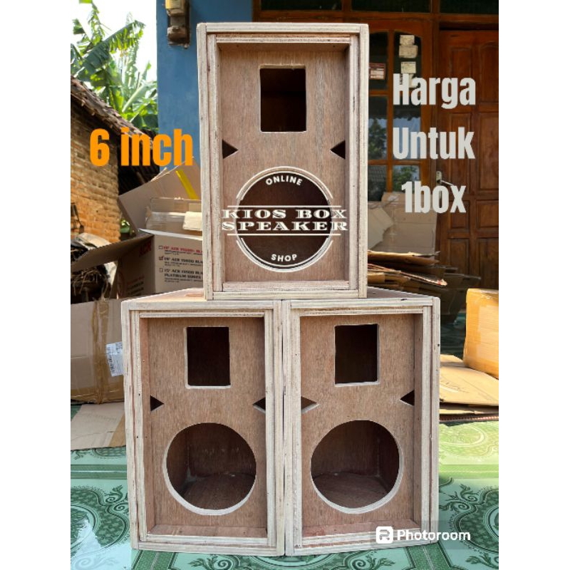 Jual Box Speaker 6 inch line array single plus tweeter tebal triplek 12 ...