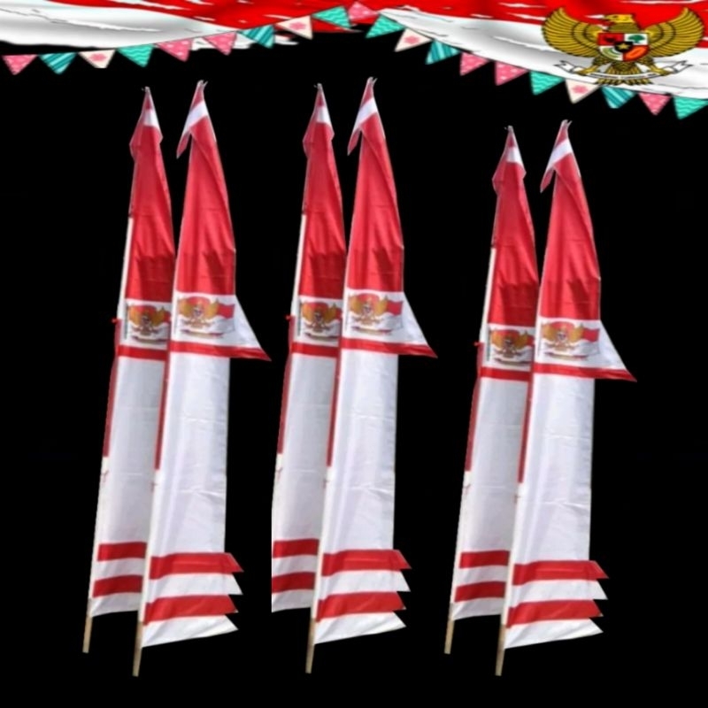 Jual BENDERA BANDIR MERAH PUTIH PASUNG BESAR | Shopee Indonesia