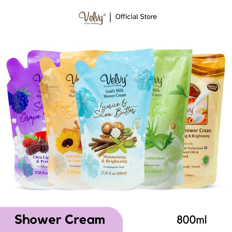 Jual VELVY GOATS MILK REFIL 800ml | Shopee Indonesia