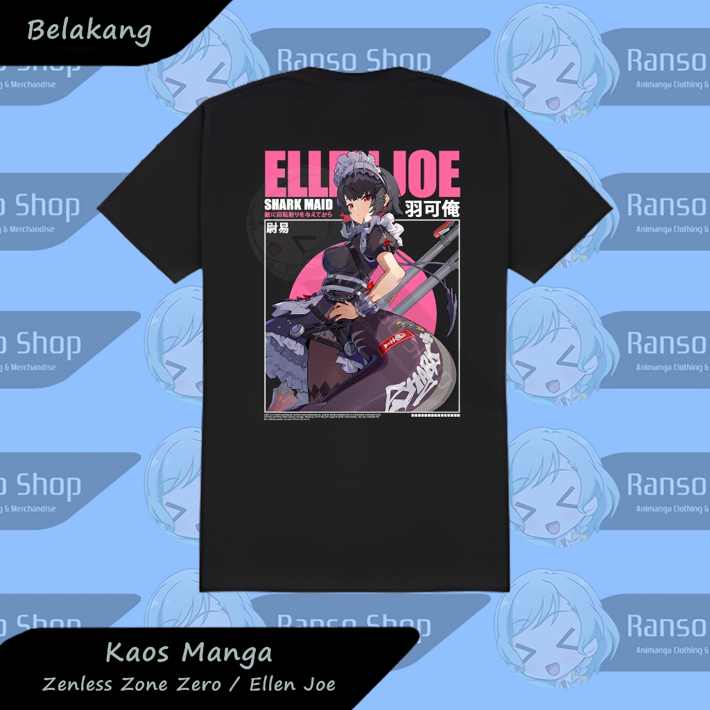 Jual Kaos Game ZZZ Ellen Joe Streetwear By Anilite / Baju Game Zenless ...