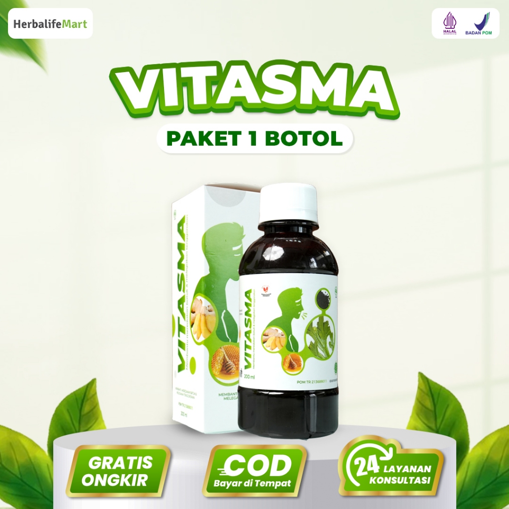 Jual Vitasma - Madu Herbal Mengobati Asma Sesak Nafas & Batuk Paket 1 ...