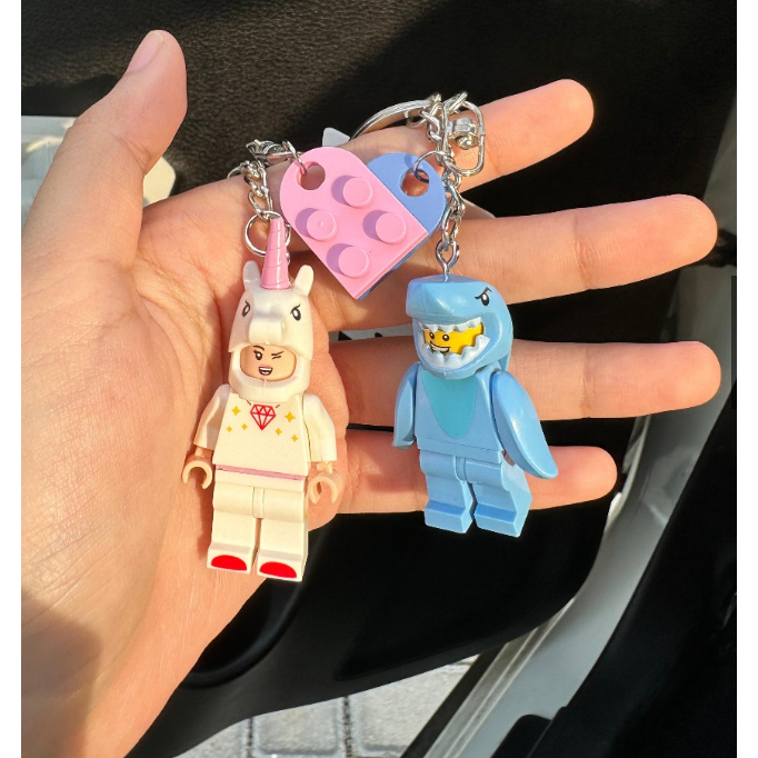 Jual 【Ready】LEGO 2 Pcs Keychain dg Minifigure Gantungan Kunci Couple ...