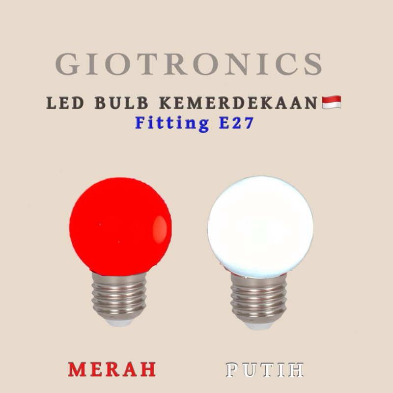 Jual LED 2WATT MERAH / PUTIH Lampu Kemerdekaan 17 Agustus Hias | Shopee ...