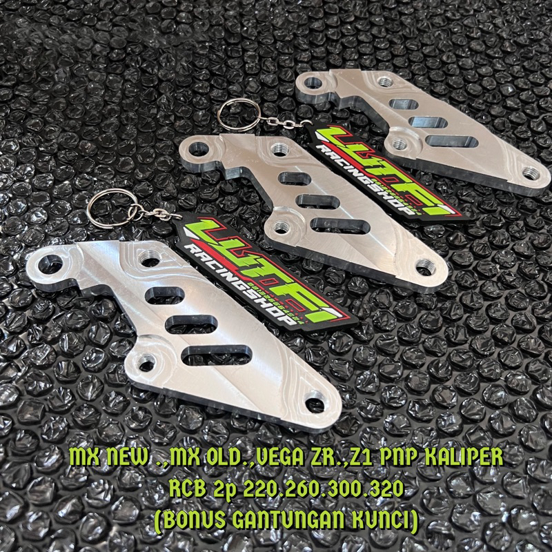 Jual Breket Vega Zr,z1,Mx New, Mx Old Kaliper Nisin 2p 260mm 300mm 320mm (BONUS GANTUNGAN KUNCI ...