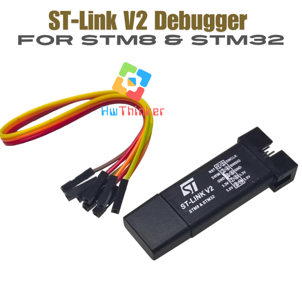 Jual ST LINK Stlink ST-Link V2 Mini STM8 STM32 Downloader Programmer ...
