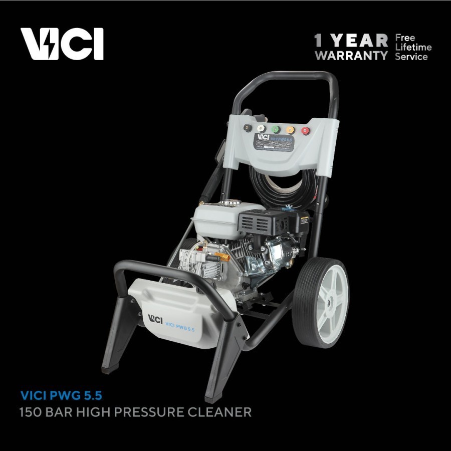 Jual Mesin Steam Cuci Mobil Engine / Jet Cleaner PWG 5.5 150 Bar VICI | Shopee Indonesia