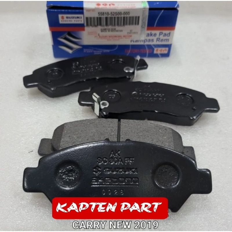 Jual BRAKE PAD FRONT KANVAS KAMPAS REM CAKRAM DEPAN SUZUKI NEW CARRY ...
