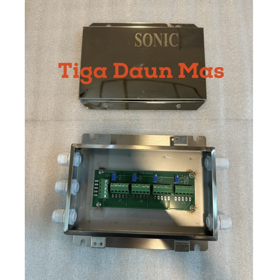 Jual Junction Box Sonic 4 Hole Stainless Junction Box Sonic 4 Load Cell ...
