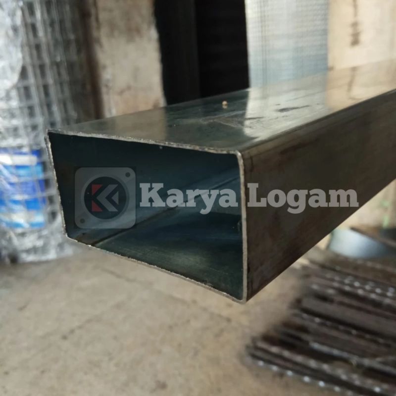 Jual Hollow Holo Galvanis 40x80 mm (4x8 cm) Stall / Pipa Kotak | Shopee ...