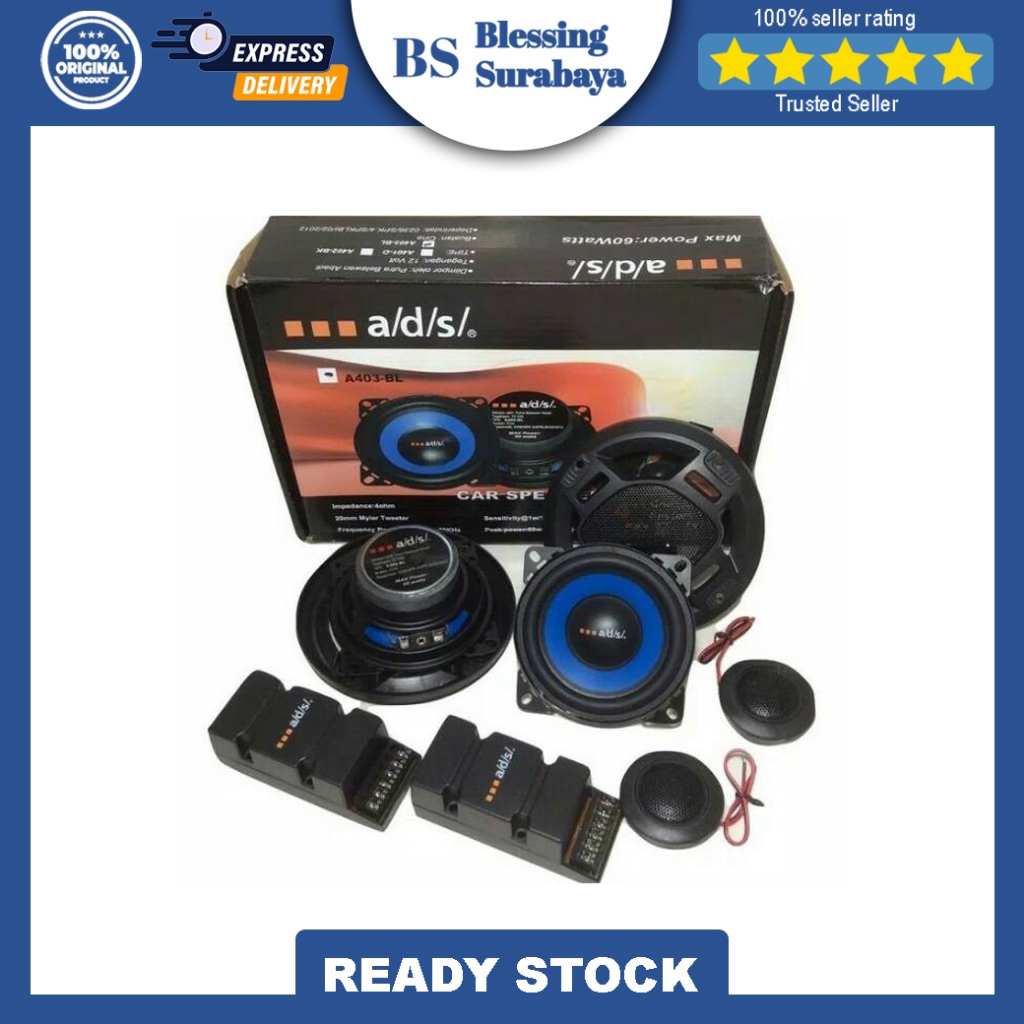 Jual Speaker 4" Split ADS AD 403 Mobil Panther Carry APV Pickup ...