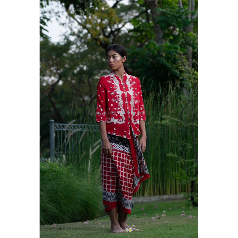 Jual Aruna Kebaya in red | Merah Putih Series | Special Price 17 ...