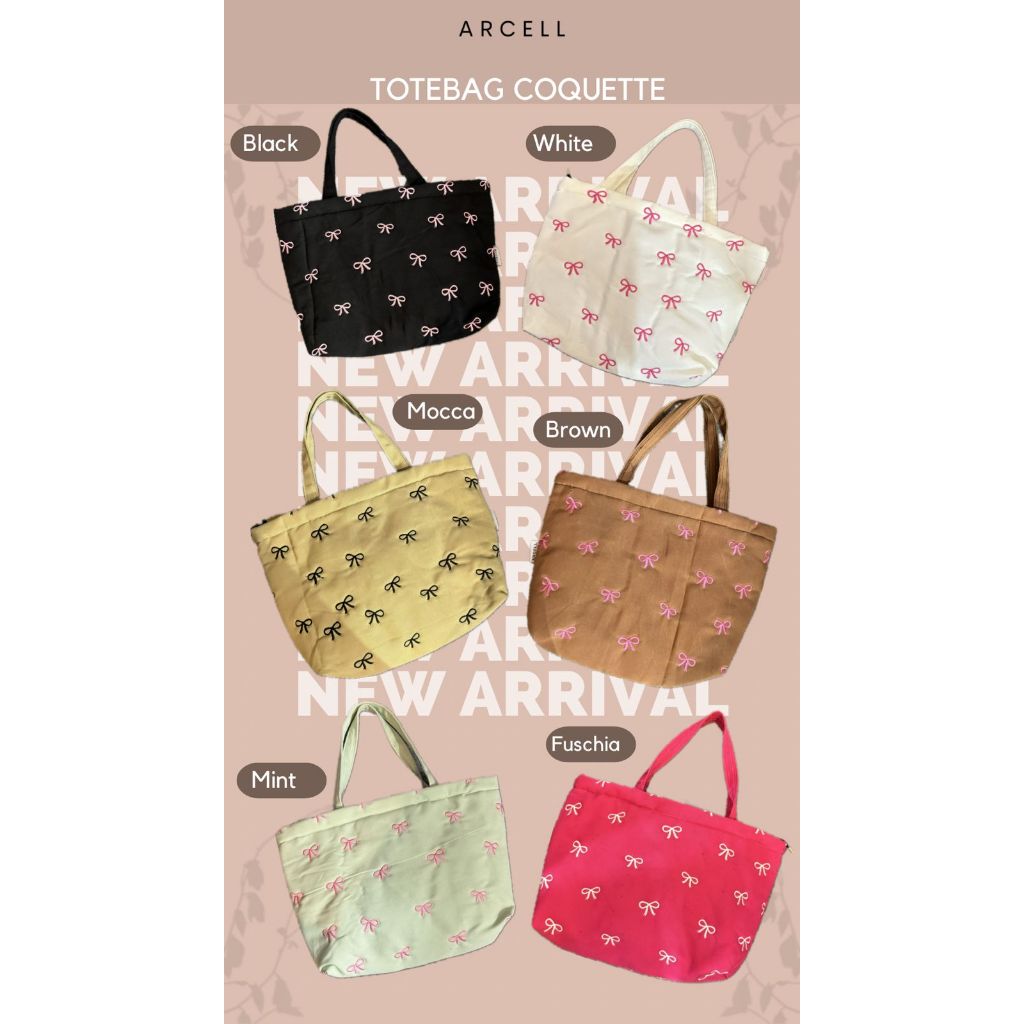 Jual ARCELL - COQUETTE TOTEBAG - Totebag wanita | Shopee Indonesia