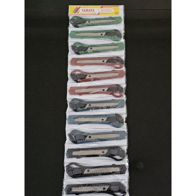 Jual Pisau Cutter 1 renceng (12pcs) | Shopee Indonesia