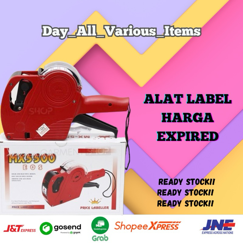 Jual ALAT LABEL HARGA EXPIRED DATE SNACK | Shopee Indonesia