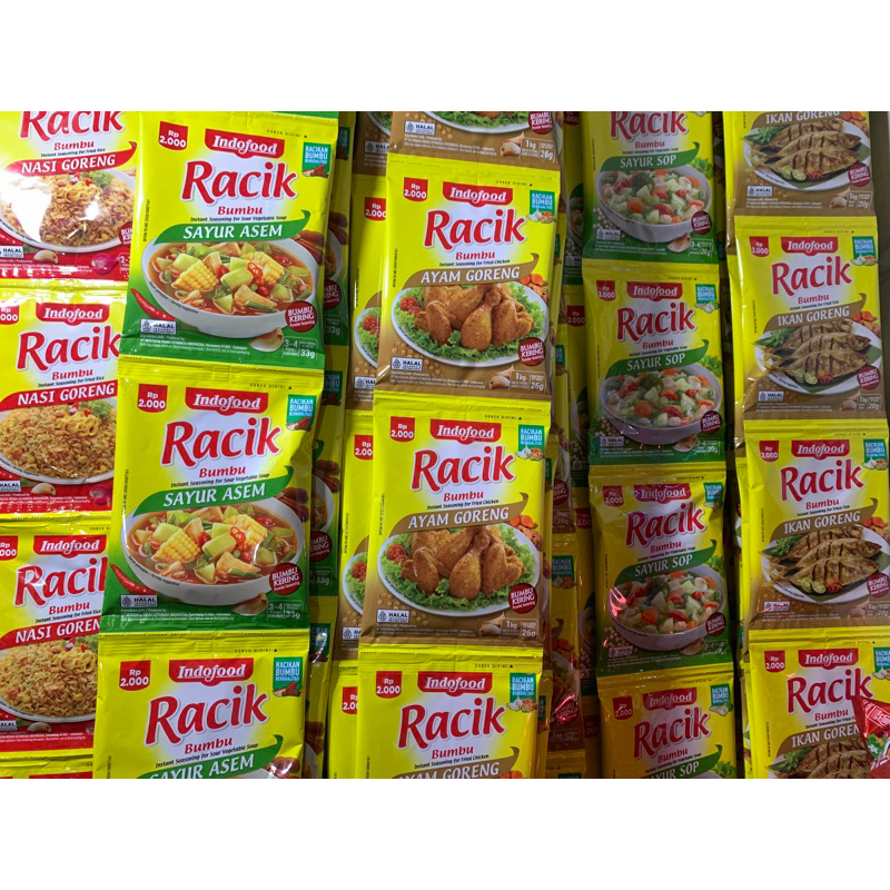 Jual INDOFOOD BUMBU RACIK INSTAN 1 RENCENG (10 SACHET) | Shopee Indonesia