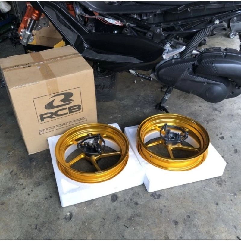 Jual velg RCB Racing Boy Forged Rim Yamaha Nmax Old Lama Original ...