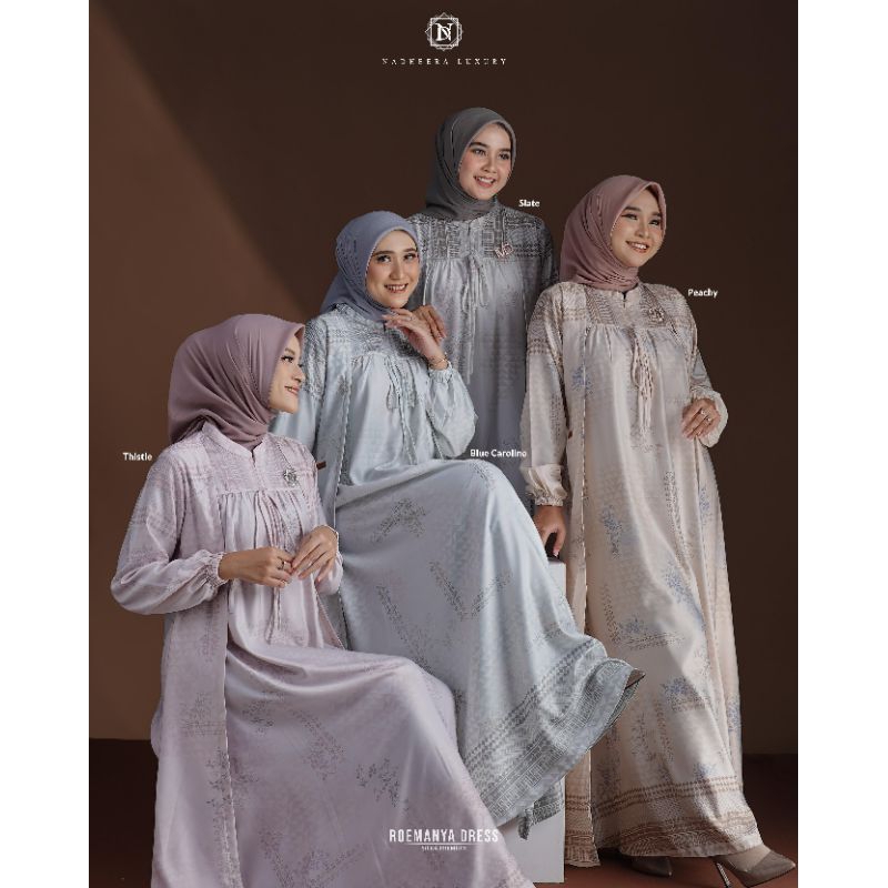 Jual KATALOG AGUSTUS24!! ROEMANYA DRESS - NADHEERA LUXURY | Shopee Indonesia