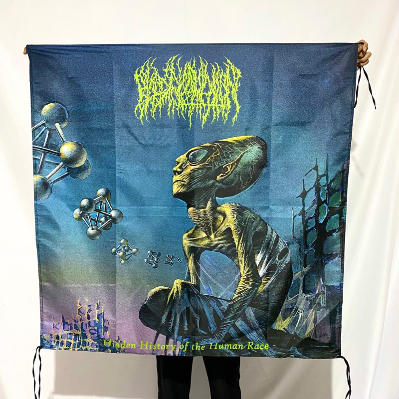 Jual BENDERA BLOOD INCANTATION HIDDEN HISTORY OF THE HUMAN RACE DEATH ...