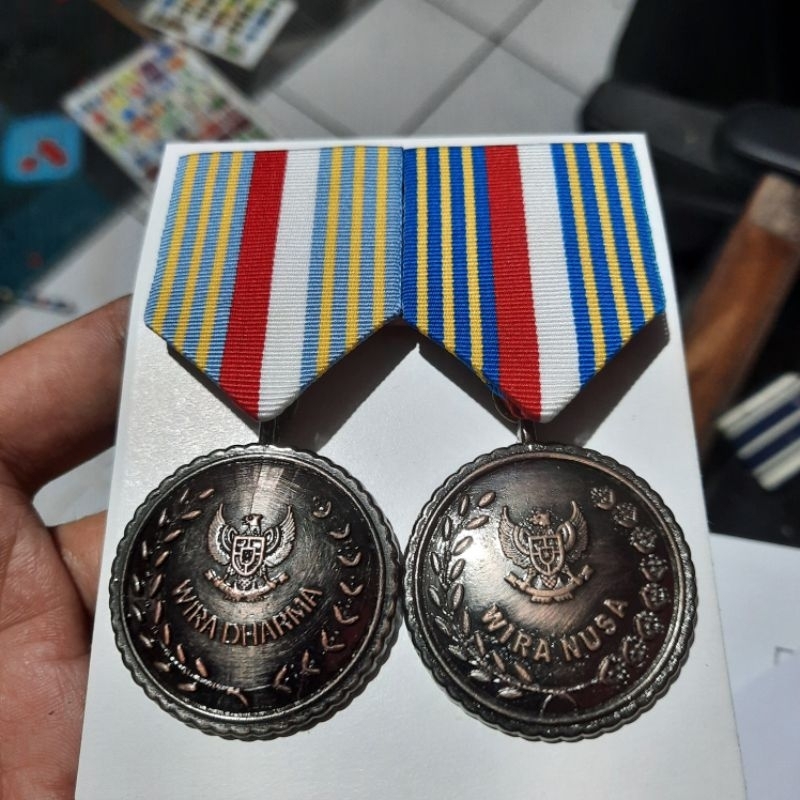 Jual Satyalancana Wira Dharma - Wira Nusa / Medali Mendali Besar PDU 1 ...