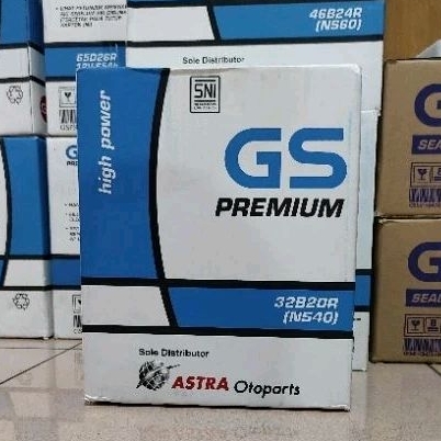 Jual Aki Mobil Avanza, Xenia, Terios, Rush, APV, Carry NS40/32B20R GS Astra premium 12v-32Ah aki ...