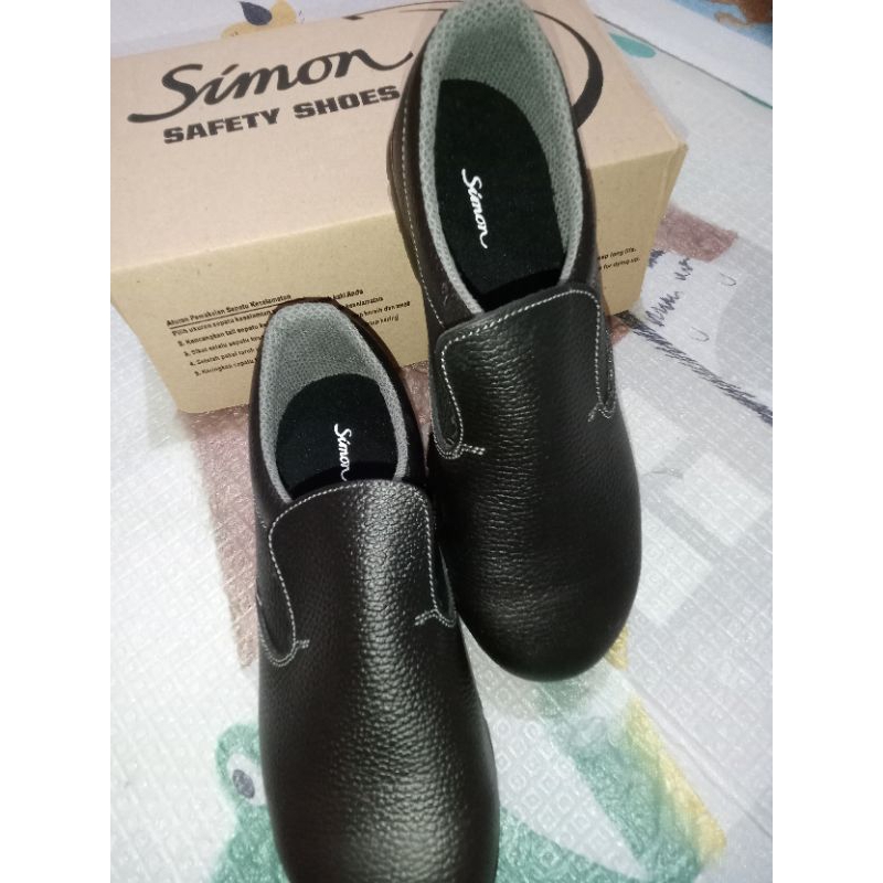 Jual sepatu safety SIMON JAPAN | Shopee Indonesia