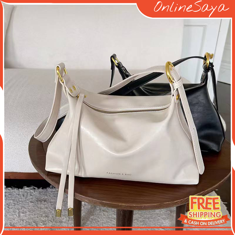 Jual Tas Selempang Shoulder Tas Hobo Bag Import Kulit Wanita Tas Bahu ...