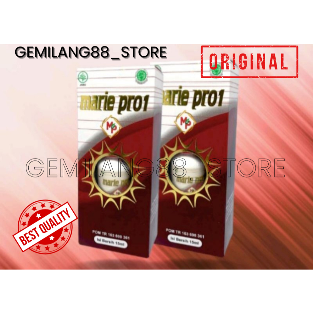 Jual MARIE PRO 1 OBAT HERBAL TETES/JAMU TETES HERBAL/ ORIGINAL | Shopee ...