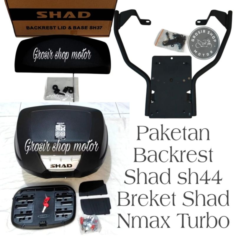 Jual Paketan Backrest Shad Plus Box Shad Sh44 Sh 44 Plus Bracket Breket ...
