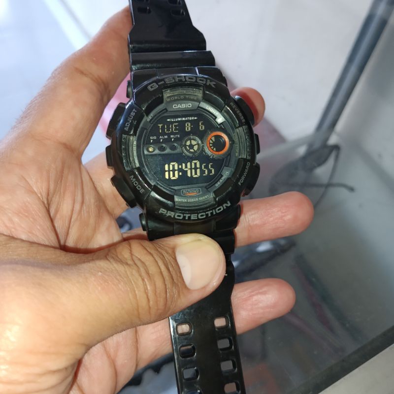Jual Casio G-shock GD 100 MS 2nd original | Shopee Indonesia