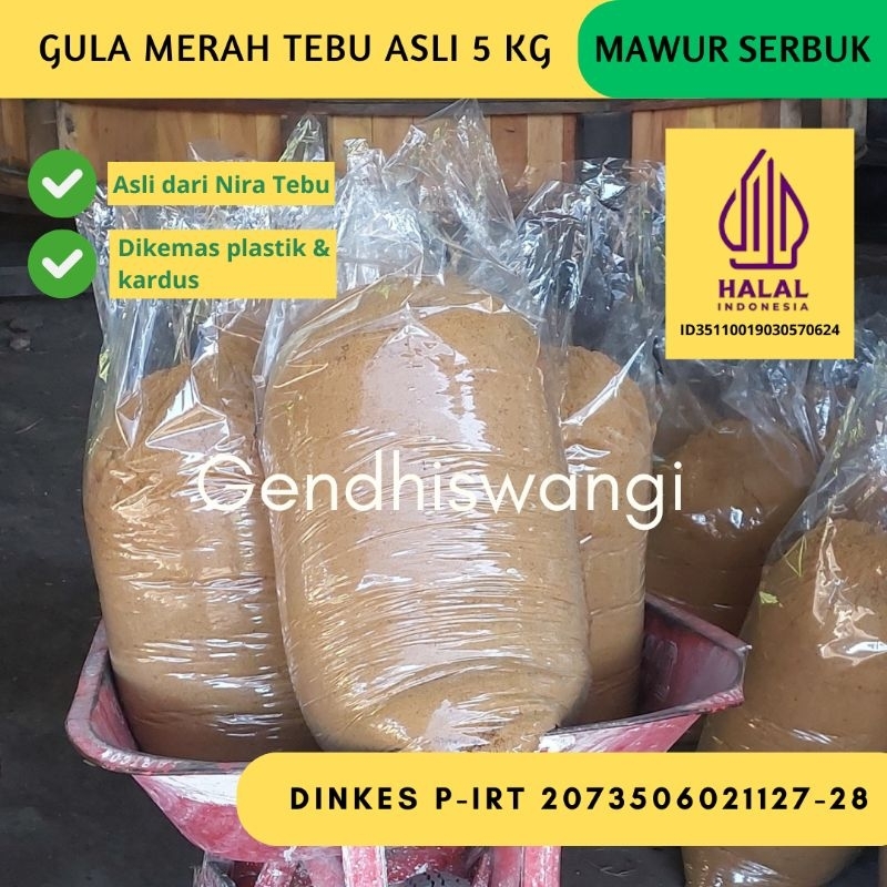 Jual GENDHISWANGI-GULA MERAH TEBU (MAWUR) ASLI /TANPA RAFINASI/COOCKIES ...